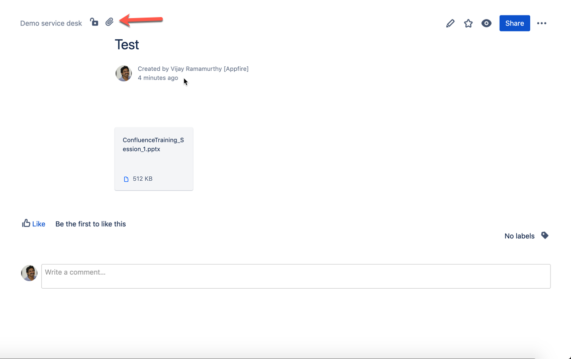How to placing a link to an uploaded file in a con...