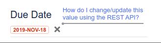 How to update the due date in a pull request in bi...