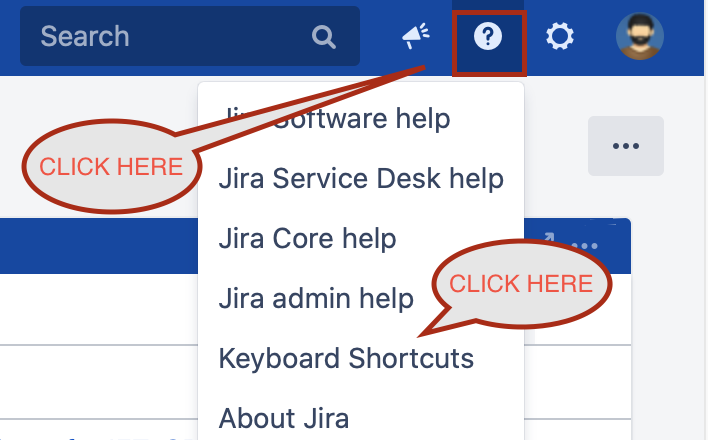 disable keyboard shortcut