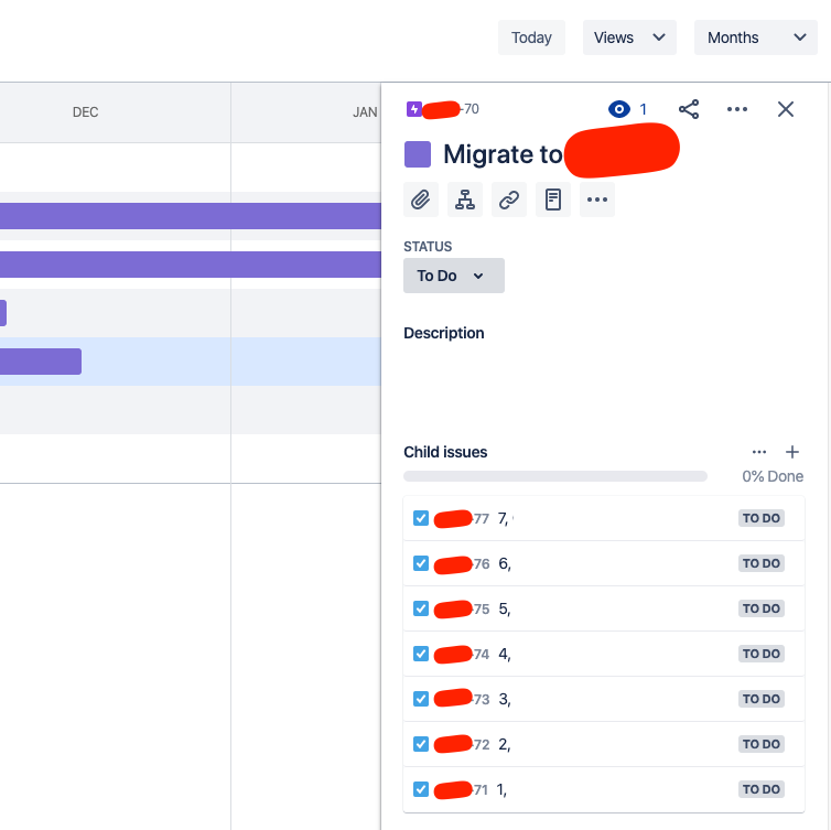 How to change the order of tasks?