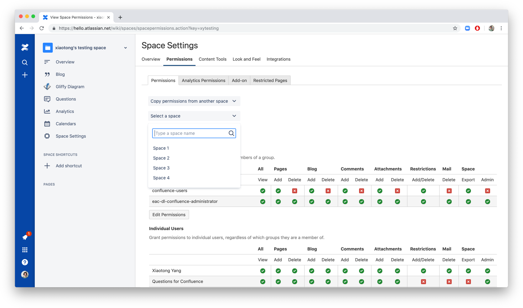 New Confluence Premium Admin Features
