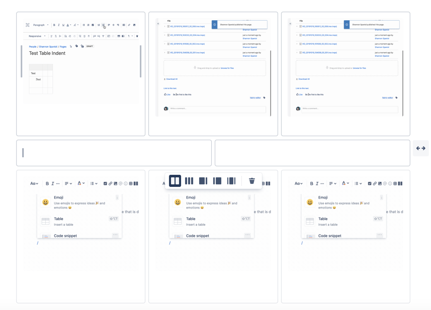 Please tell me how to arrange the images horizonta...