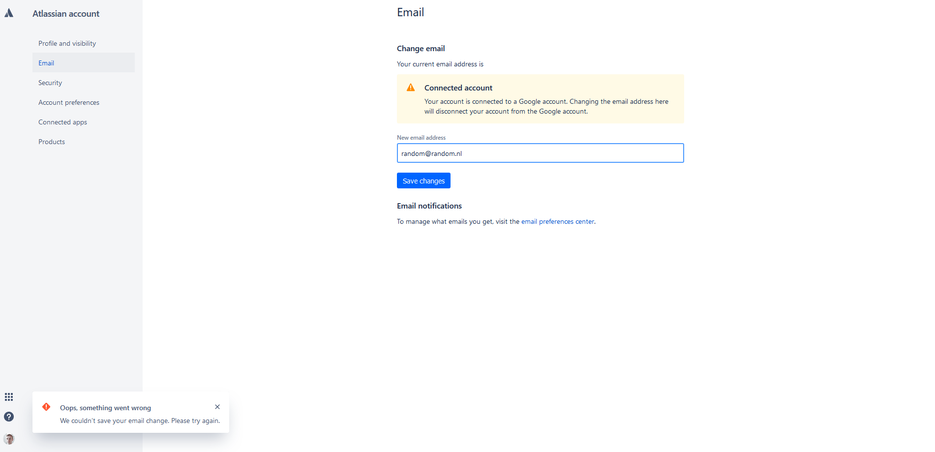 Not receiving notifications from JIRA