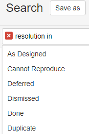 How to I find out valid values for the Resolution ...