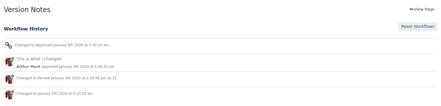 Version control for Confluence pages