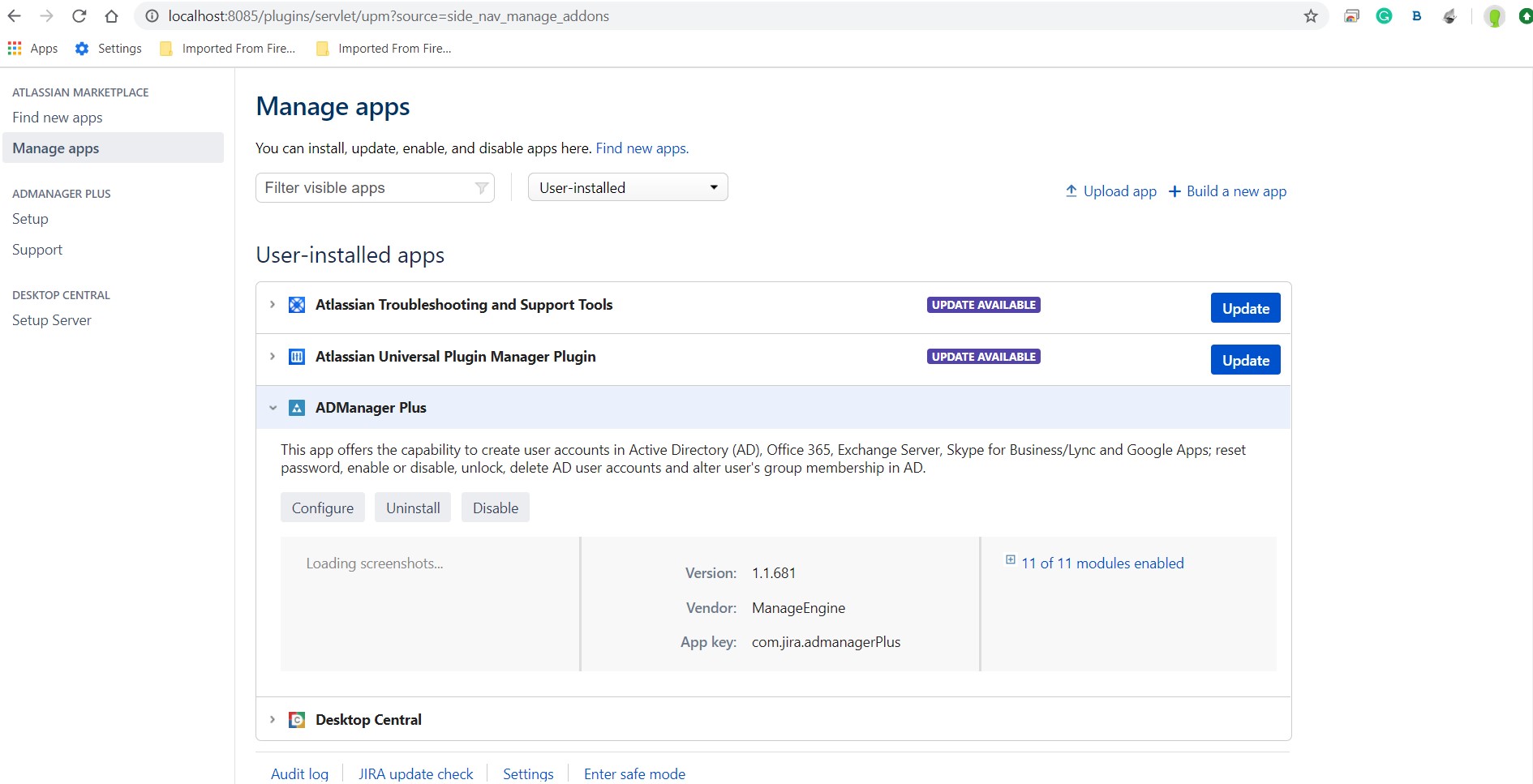 Jira issue page is not loading properly when I'm c...