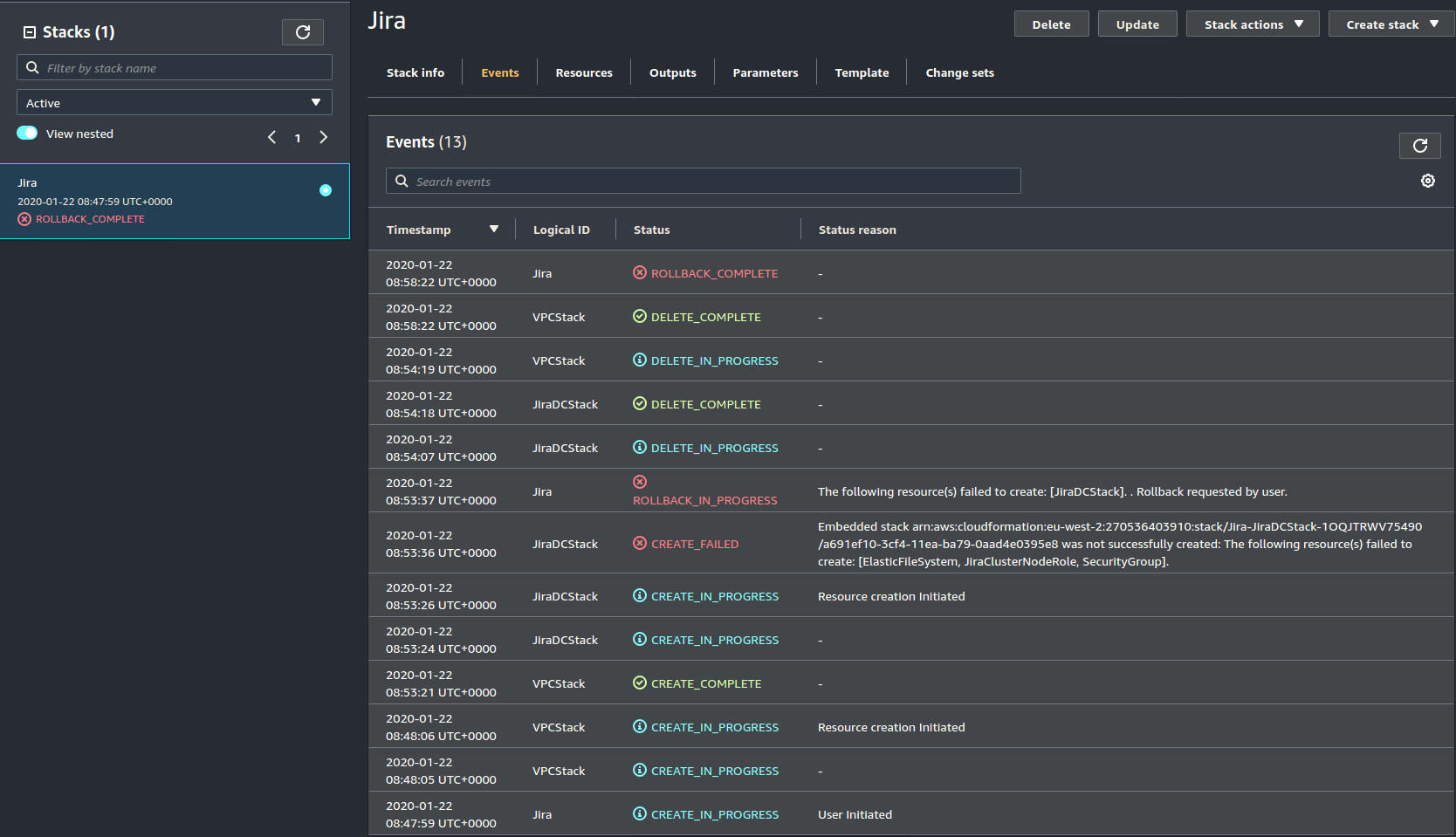 Solved: How can i solve AWS Quick Start for Jira Data Cent...