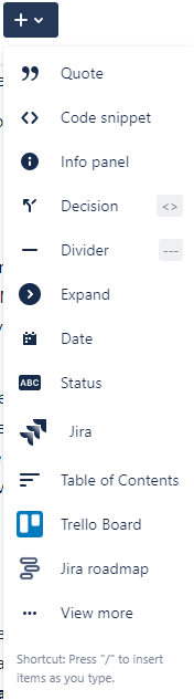 What happened to 'code block' in new page editor