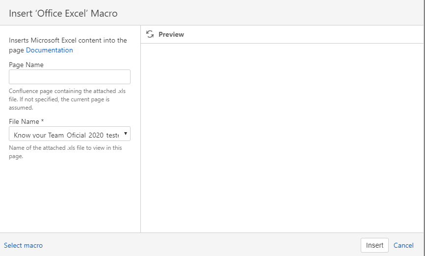 How To Add A Excel Sheet To My Confluence Page
