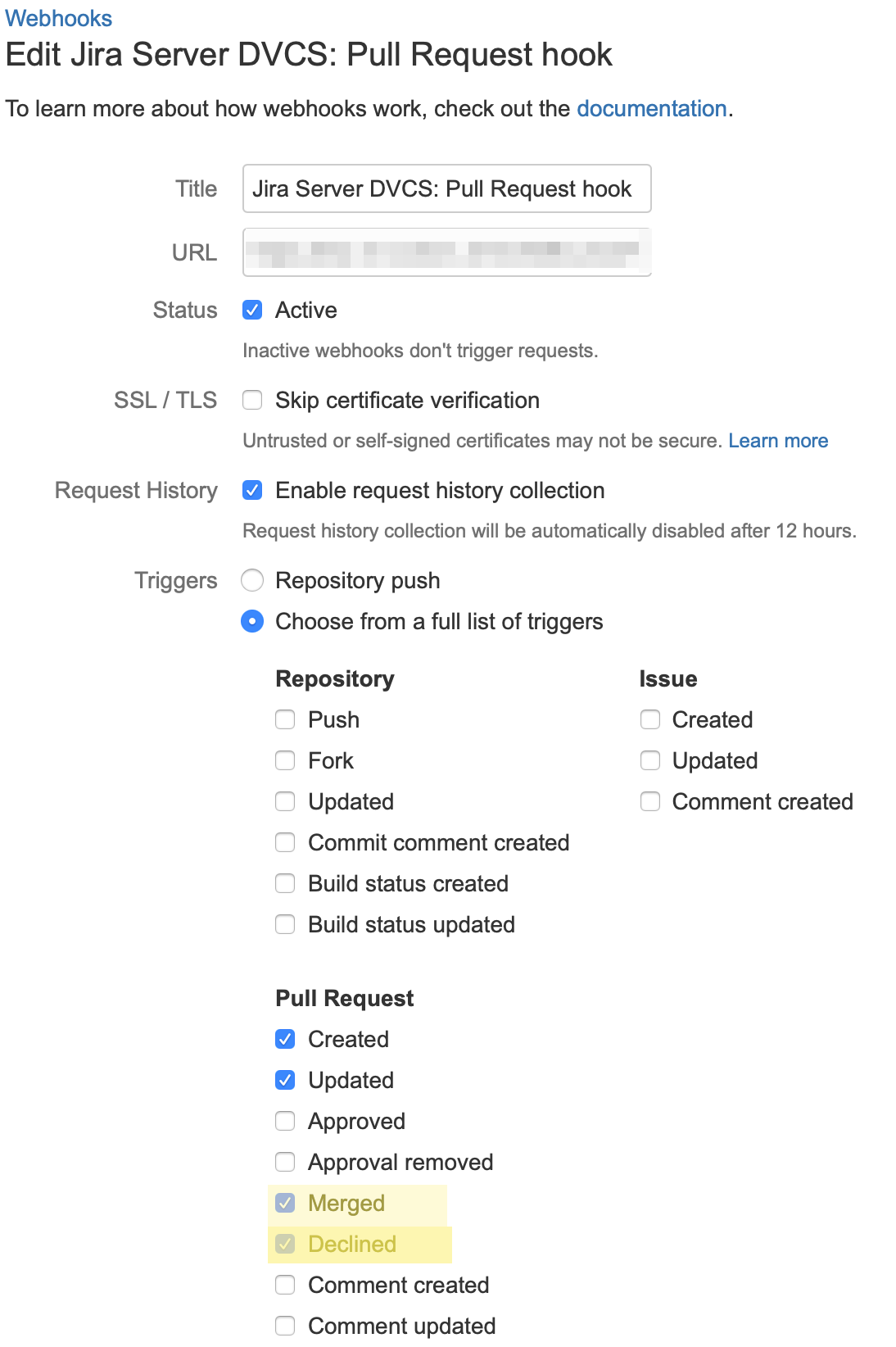 Pull Request status still remain Open