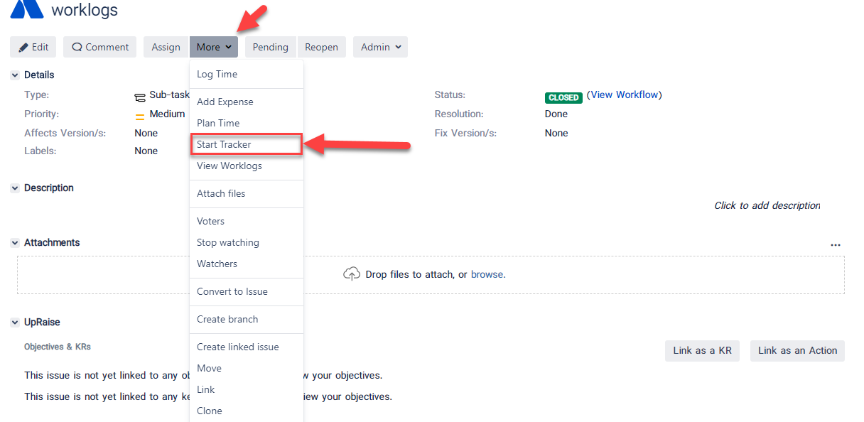 Solved: Is there a start/stop time tracker when working on...