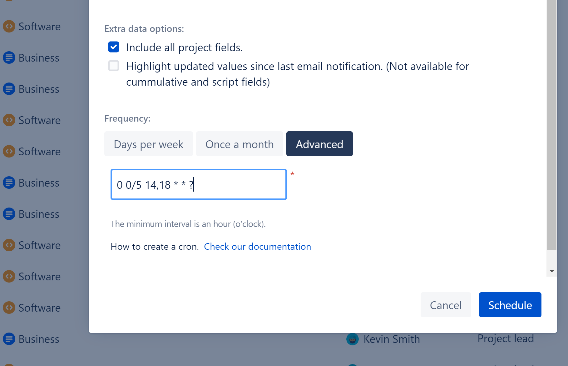 Get instant email notifications every time your Jira project changes