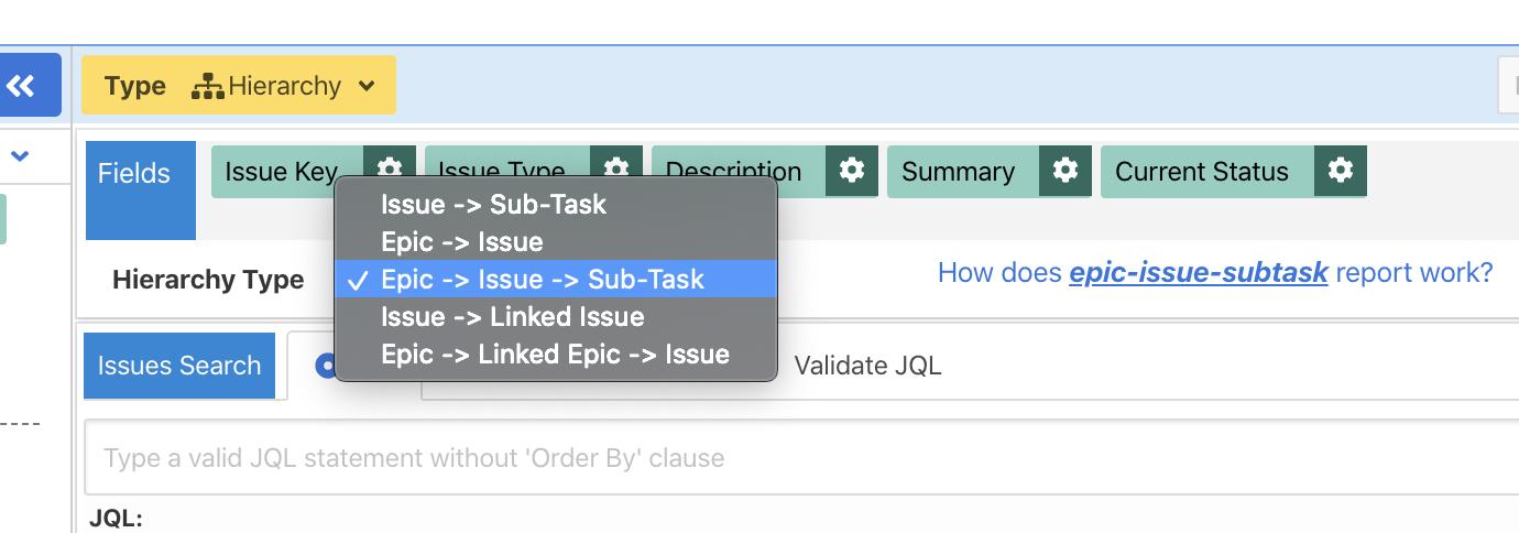 Epic Feature Story Report