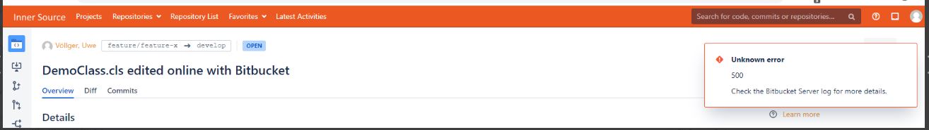 We Are Facing Issue With Pull Request Notifier Plu 