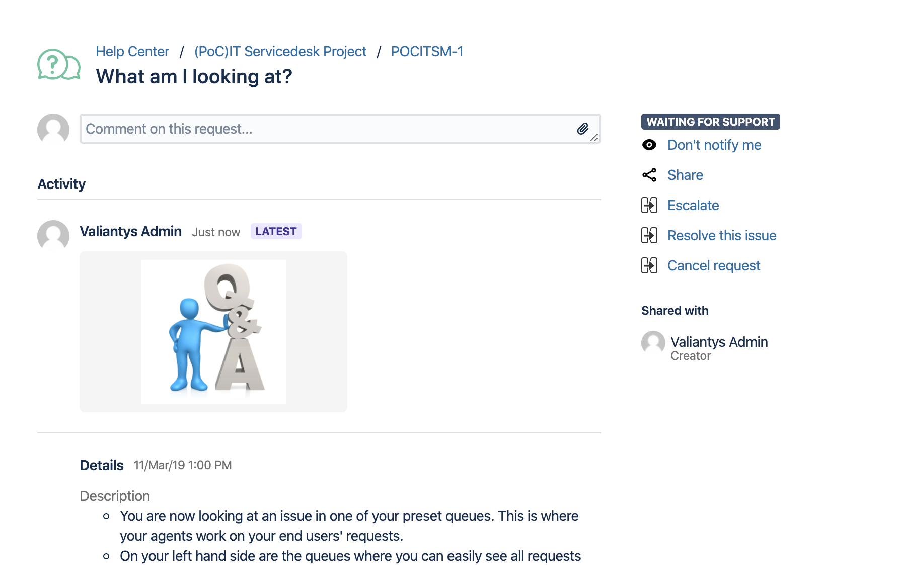 Imported attachments not visible on Customer Porta...