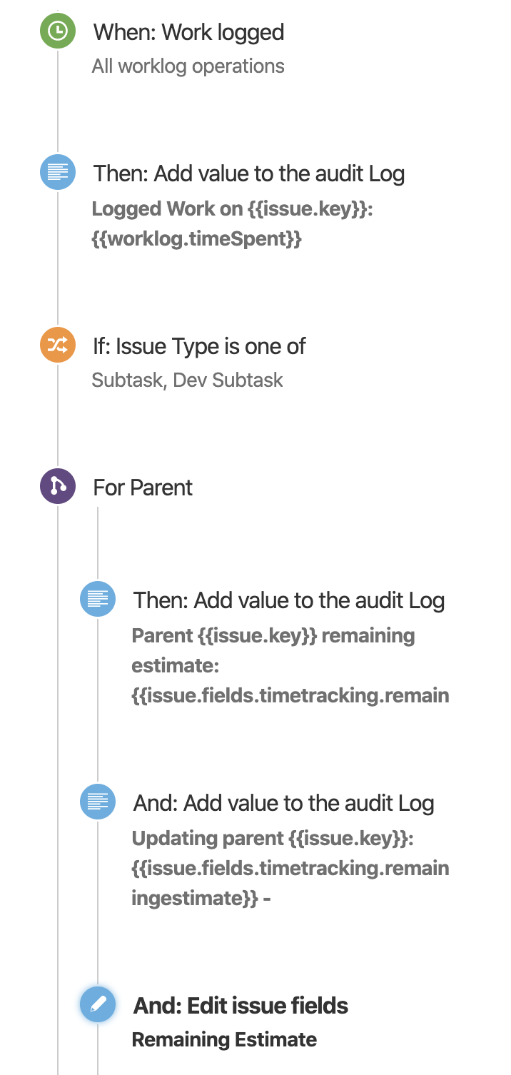 Solved: How to access smart values for "Remaining Estimate...