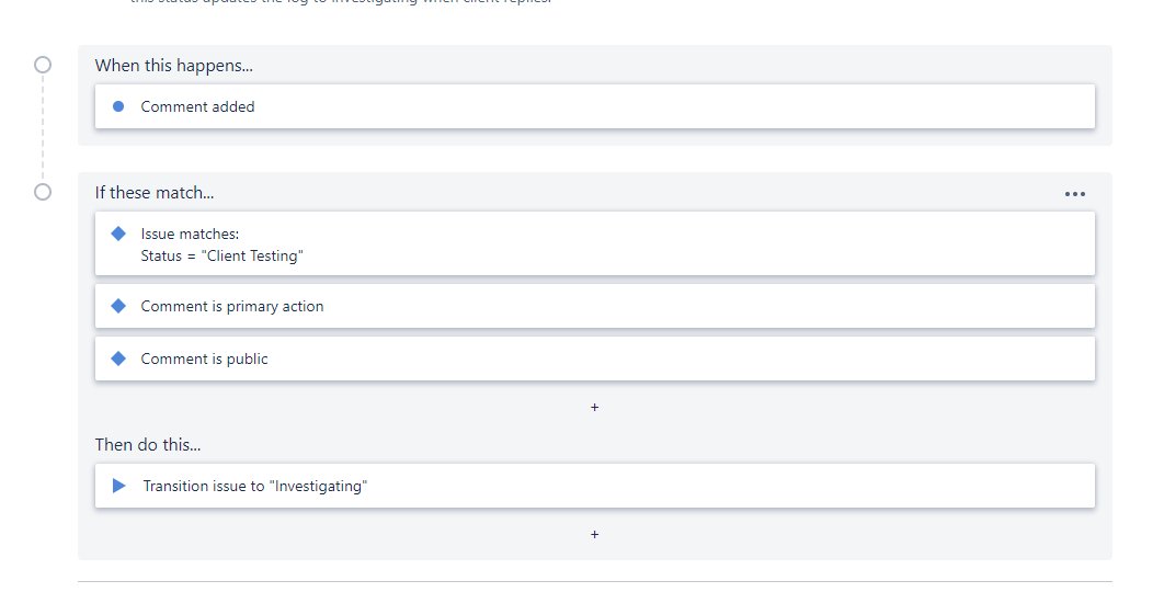 Solved: Automation rule not changing status