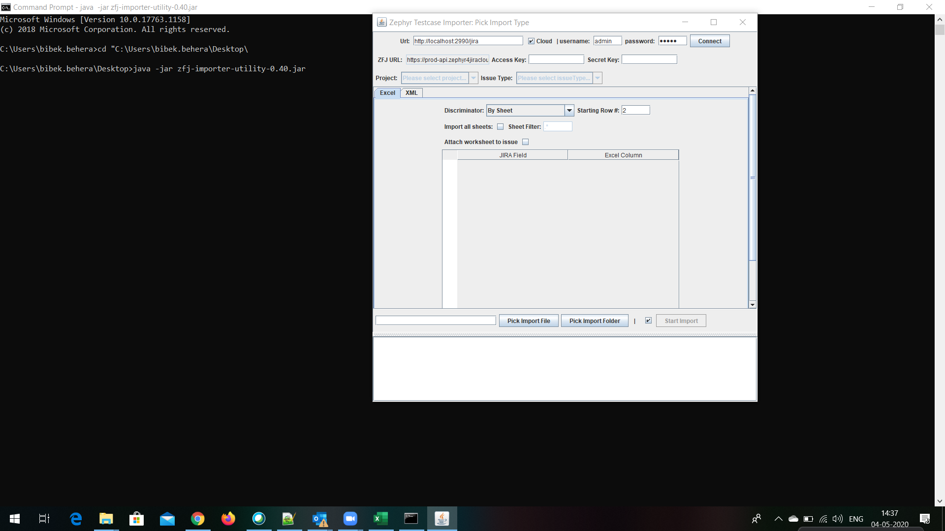 Is Jira 7.1.4 not compatible with zfj-importer-uti...