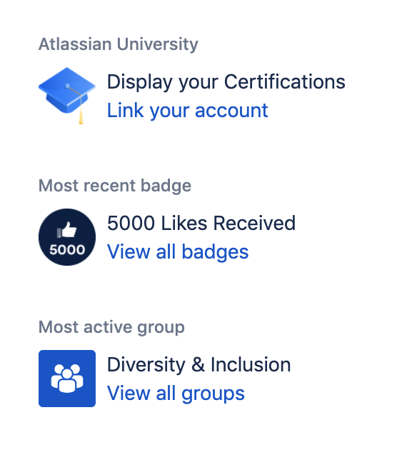 Display your Certifications on the Atlassian Commu... - Atlassian Community