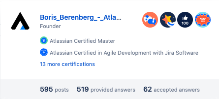 Display your Certifications on the Atlassian Commu... - Atlassian Community