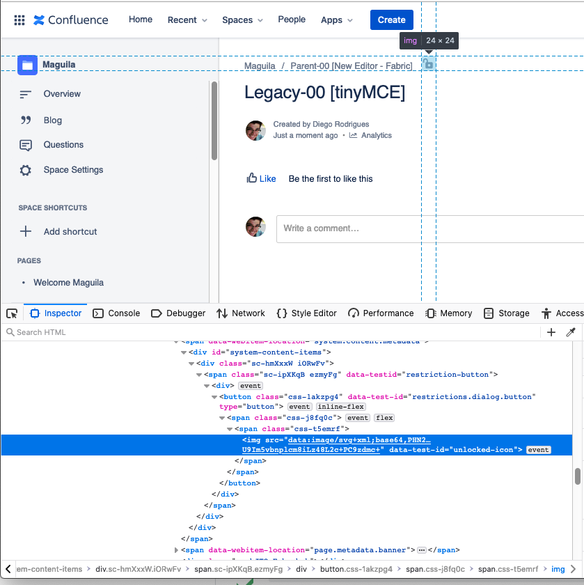 CSS how to highlight restricted pages?