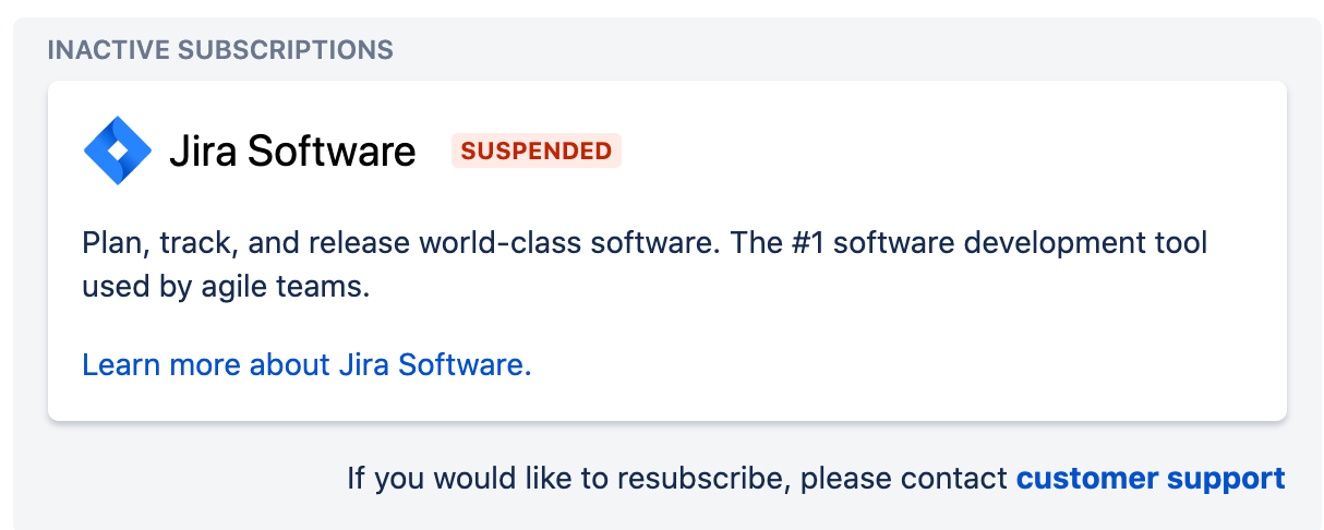How to re-subscribe to suspended subscriptions?