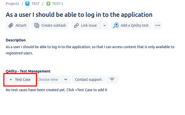 How to create test cases with QAlity - Test Management for Jira - SolDevelo