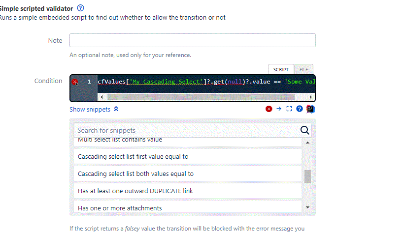 Solved Built In Script Error On Workflow Validators 8458