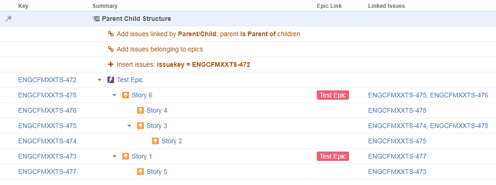 Structure Plugin For Managing Issue Links