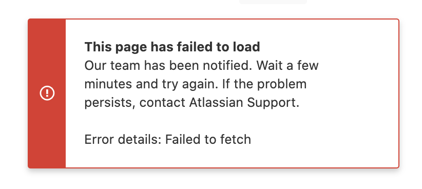 Session Expired & Page failed to load errors