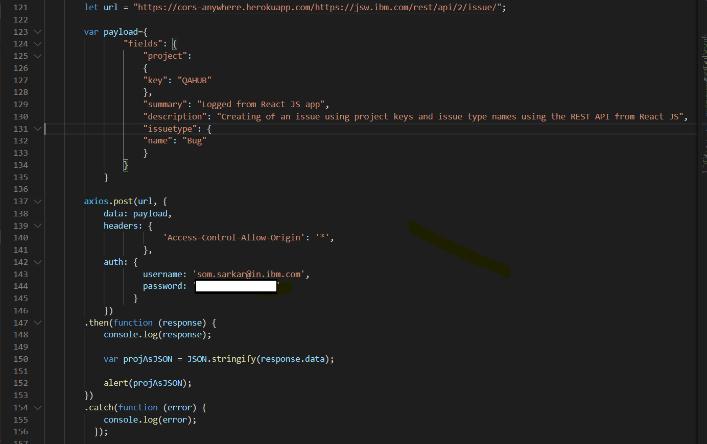 How can I post a new issue to JIRA project using a...