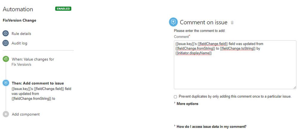 Solved: Can I use CHANGELOG to show changed values in an a...