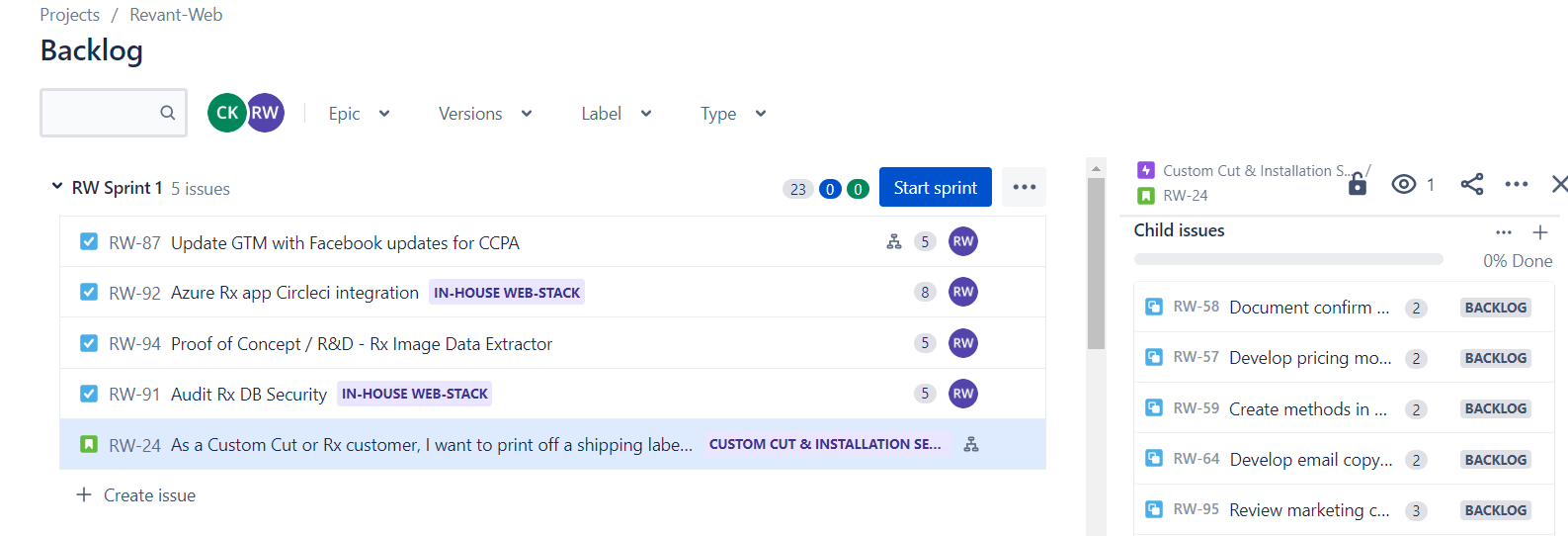 Solved: Epics and child issues