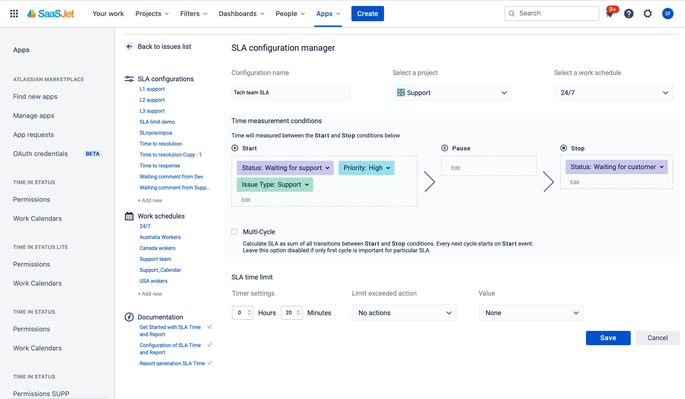 How can I create custom SLAs for different issue t...