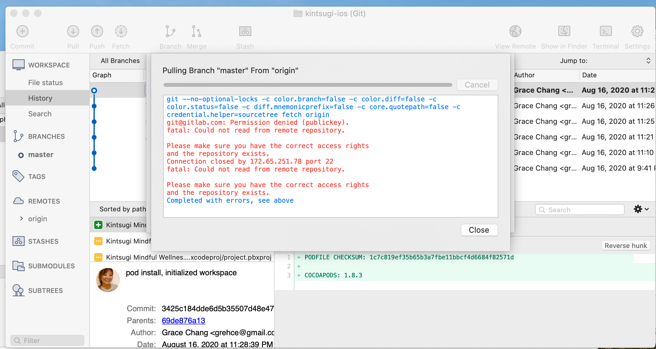 Solved Authentication Failed On Gitlab Account Adding