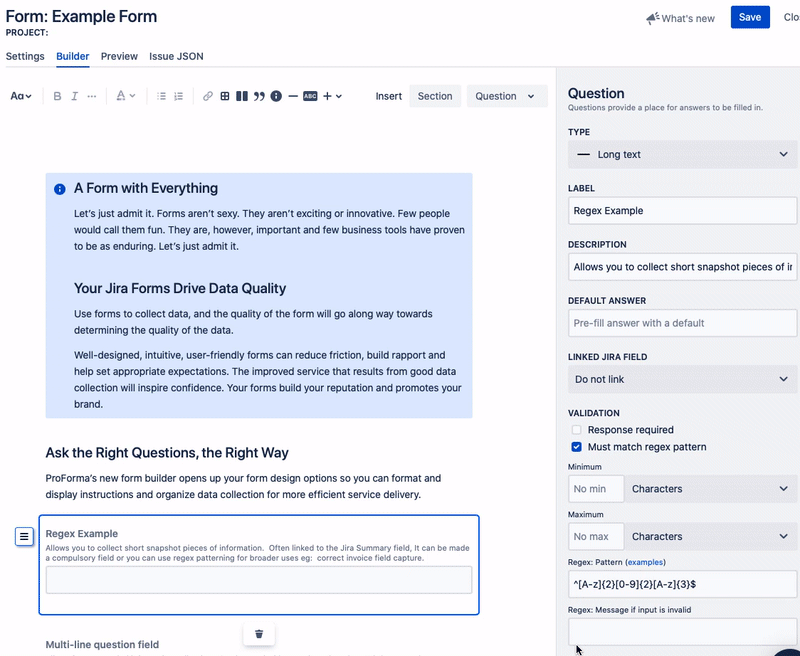 Solved: Validation of inserted value of custom field JIRA ...