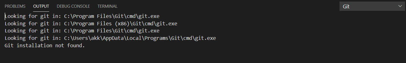 Solved: vscode error
