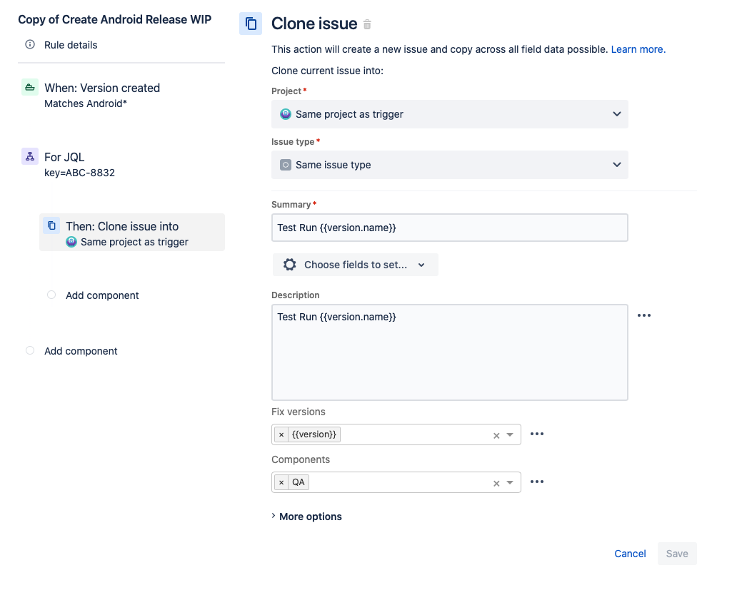Cloning a Test Execution automatically through Jir...