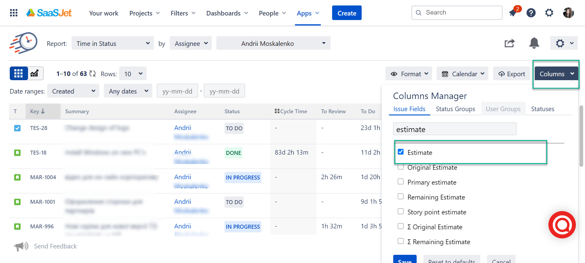 Story Point Estimate vs Actual Time Spent