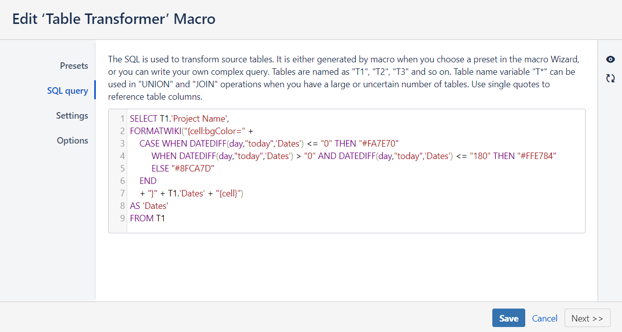 Solved Conditional Formatting For Confluence Tables 