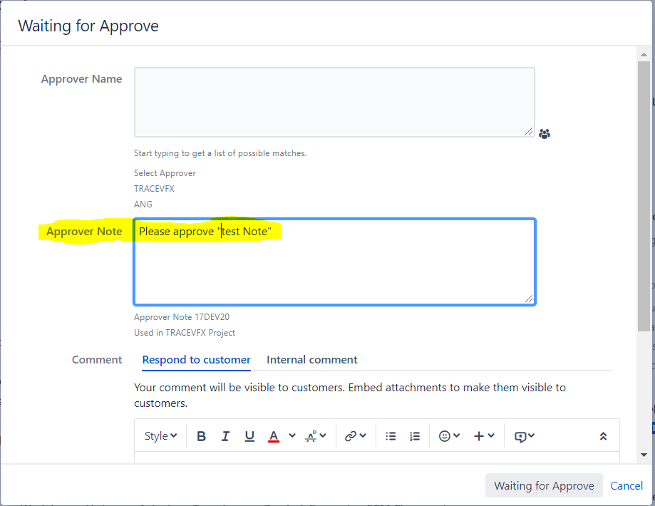 Solved: How to Send Approver Note in Approval Email