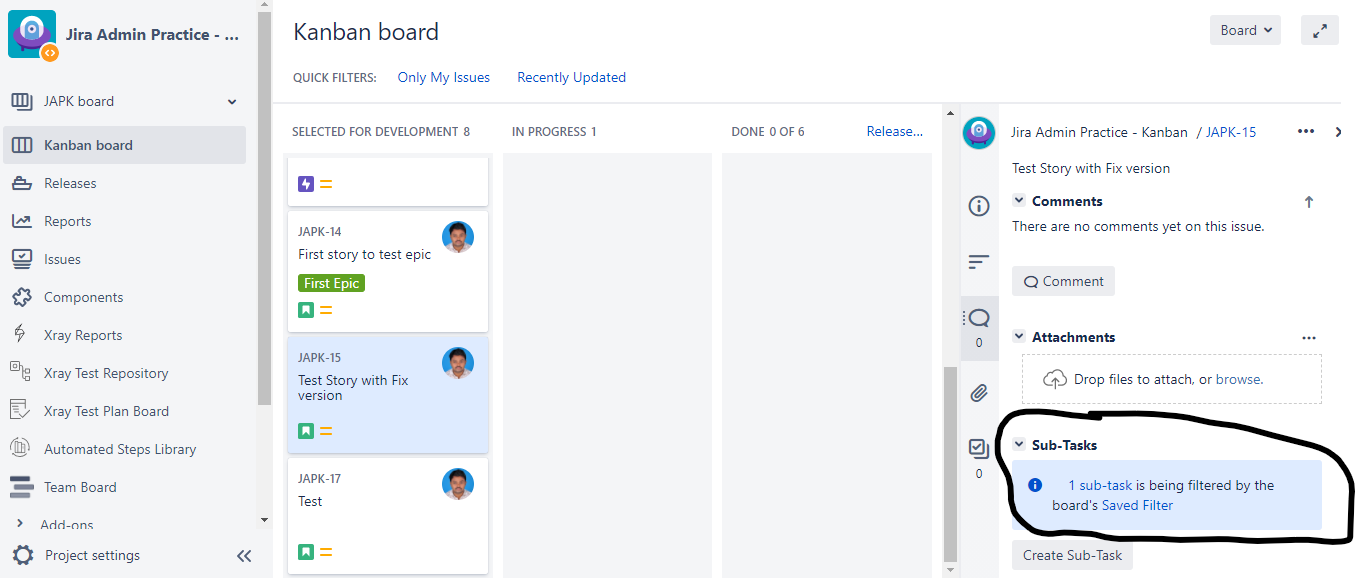 Solved How To Hide Sub Tasks In Kanban But Display Them I