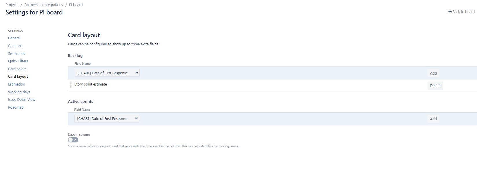 Solved: How to see story points in Backlog