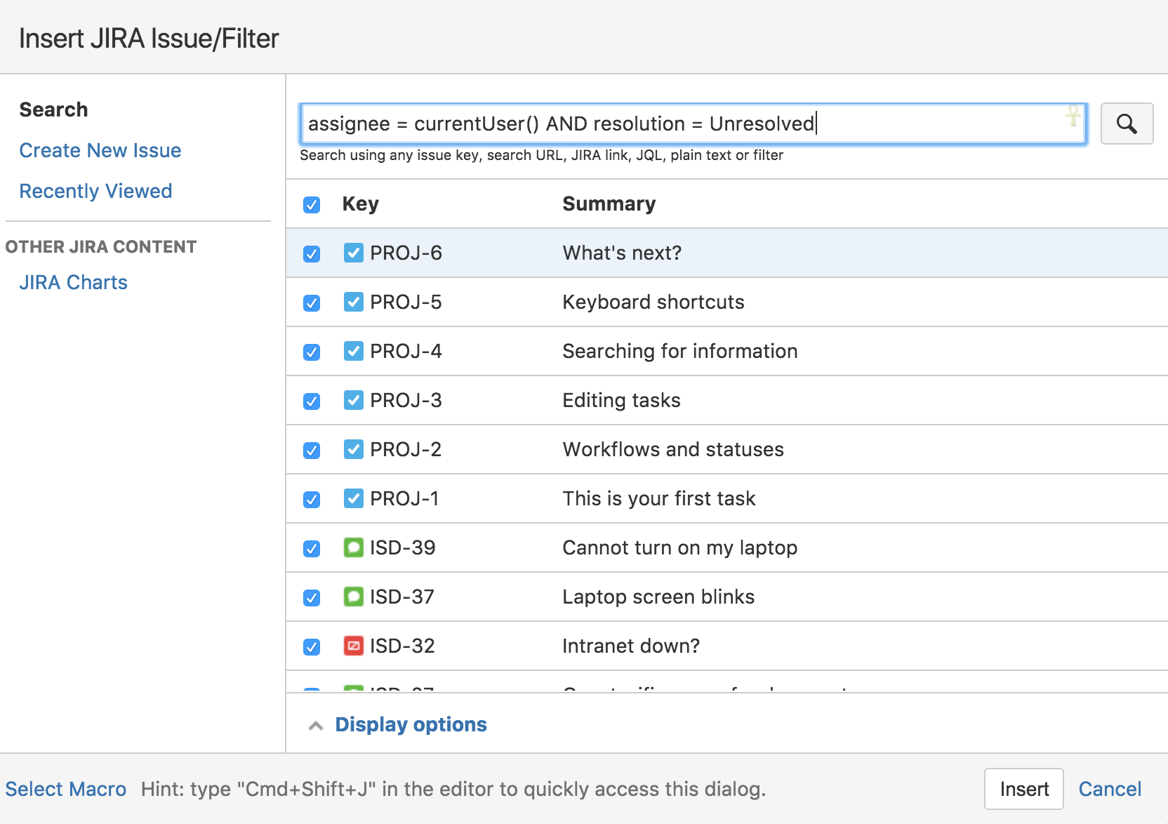 Solved: What does the Filter look like to show JIRA tasks ...