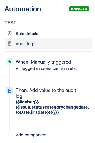 Solved: Smart value for the date the issue transitioned to...