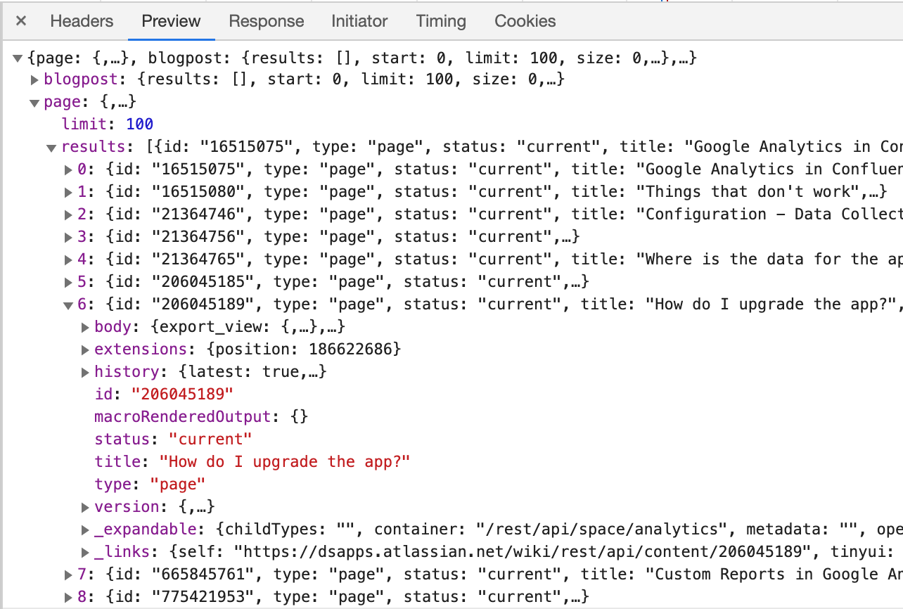 Solved: How do you export space page titles into an excel ...