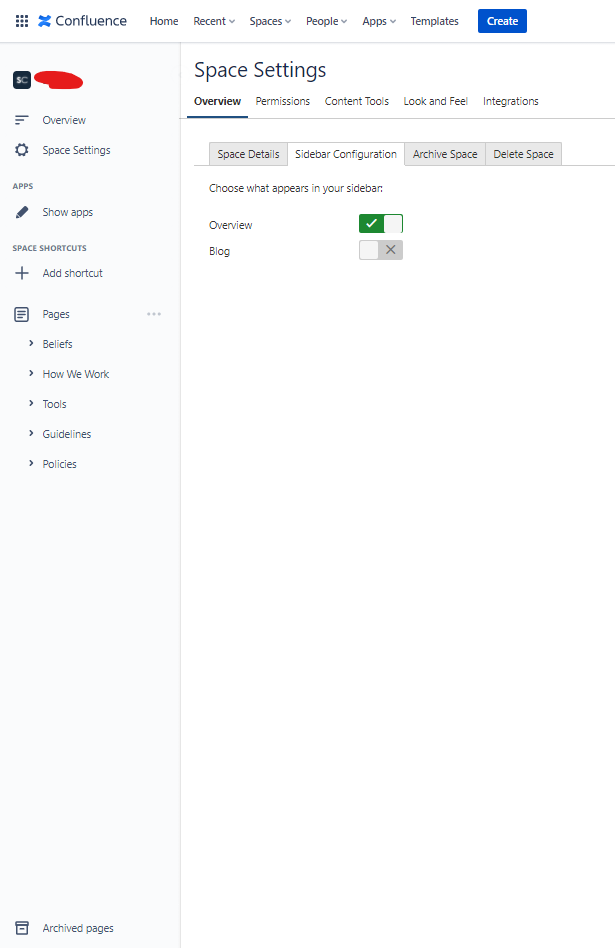remove-space-shortcuts