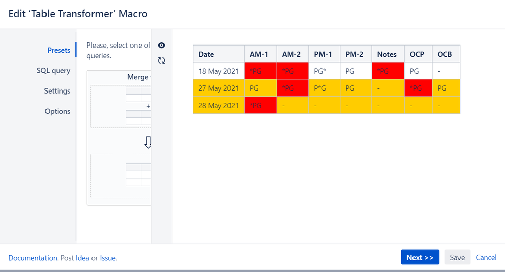 Solved: Conditional Formatting for Confluence tables