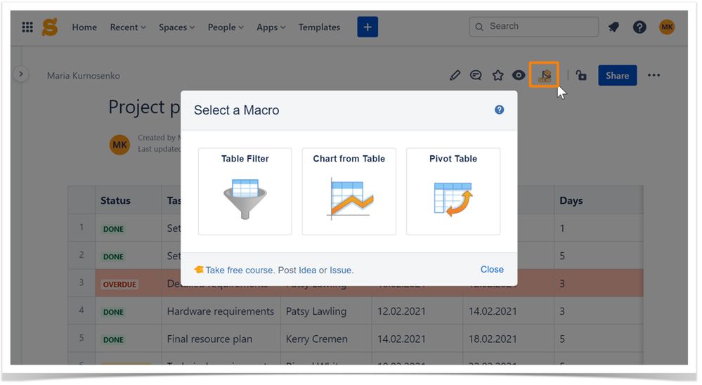 How to Work With Tables in Confluence Cloud - Atlassian Community