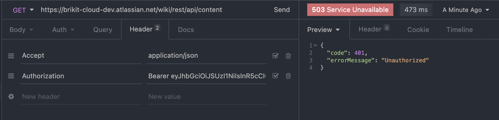 Solved: What does "503 - Service Unavailable" mean?